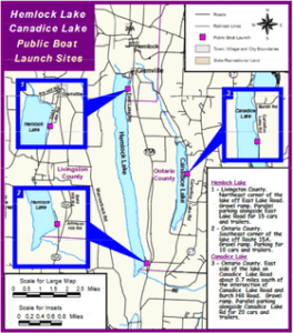 Hemlock Lake Boating Guide Boating on Hemlock lake in the Finger Lakes ...